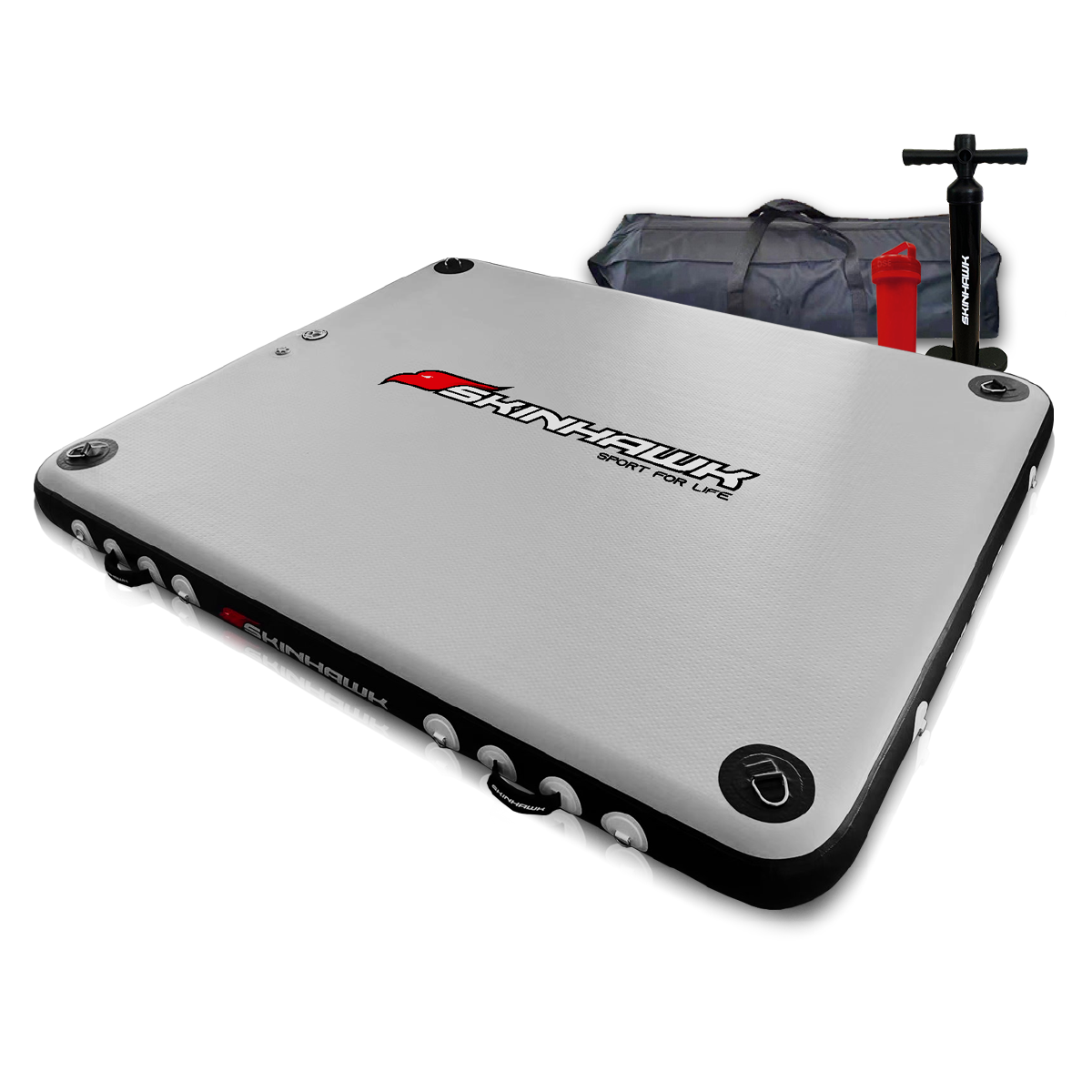 Aufblasbare Insel 250cm x 200cm x 20cm – SKINHAWK