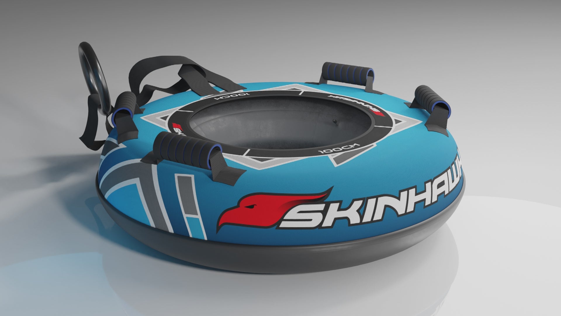 Skinhawk Profi Snowtube black Ø100cm toboggan tire Snow tire – SKINHAWK